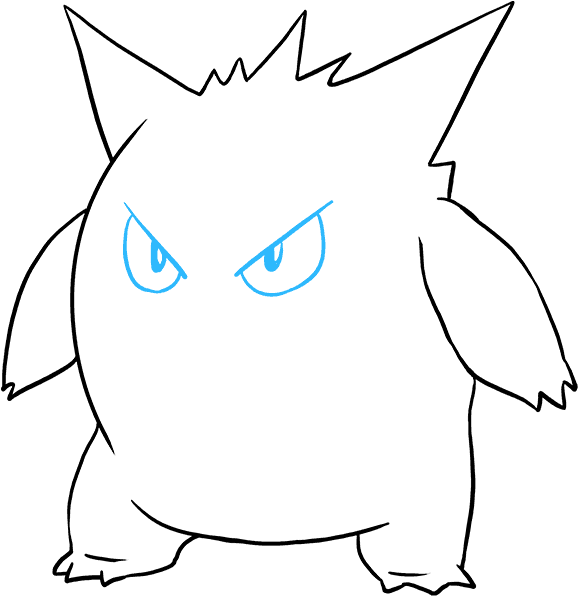 Download How To Draw Gengar - Drawing PNG Image with No Background ...
