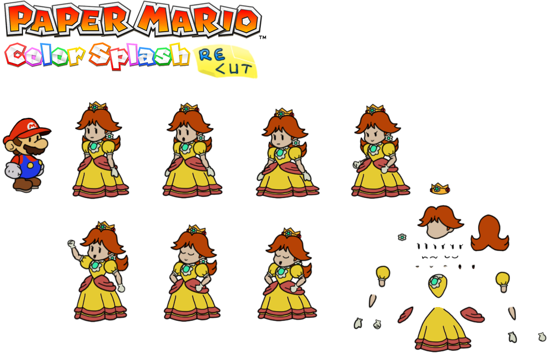 Daisy- Http - //i - Imgur - Com/dqfzwqc - Paper Mario Color Splash ...