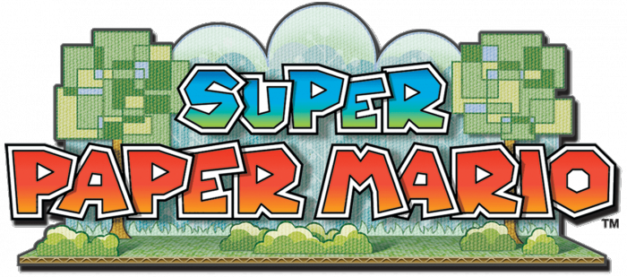 Download Super Paper Mario - Super Paper Mario Title PNG Image with No ...
