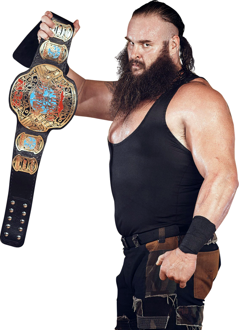 Download Braun Strowman Ecw World Heavyweight Champion Png By - Braun Strowman PNG Image with No ...
