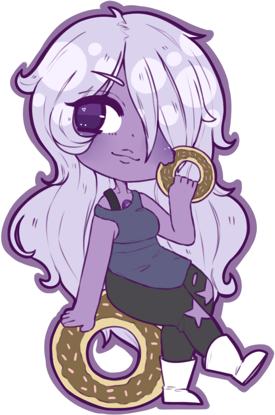 Download Picture Black And White Library Amethyst Drawing Chibi ...