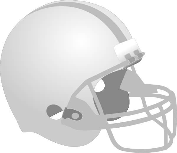 Football Helmet - Transparent Background White Football Helmet - Free ...