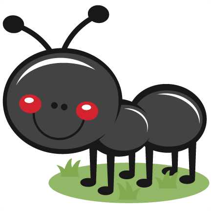 Download Ant In Grass Svg Scrapbook Cut File Cute Clipart Files - Cute ...