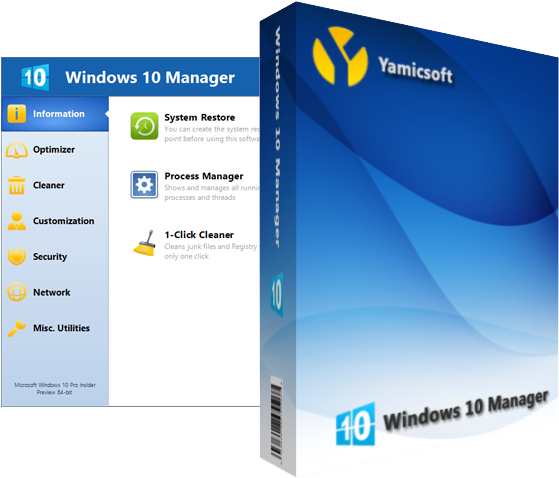 Download Windows 10 Manager - Yamicsoft Windows 10 Manager 2.3 1 Keygen ...