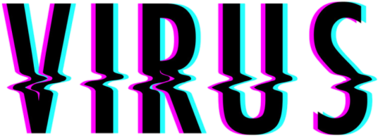Download Virus Glitch - Text PNG Image with No Background - PNGkey.com
