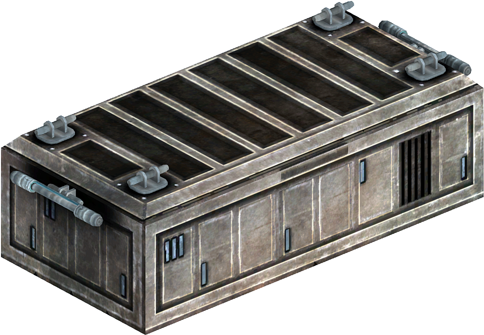 Download The Vault Fallout Wiki - Fallout 3 Enclave Crate PNG Image ...