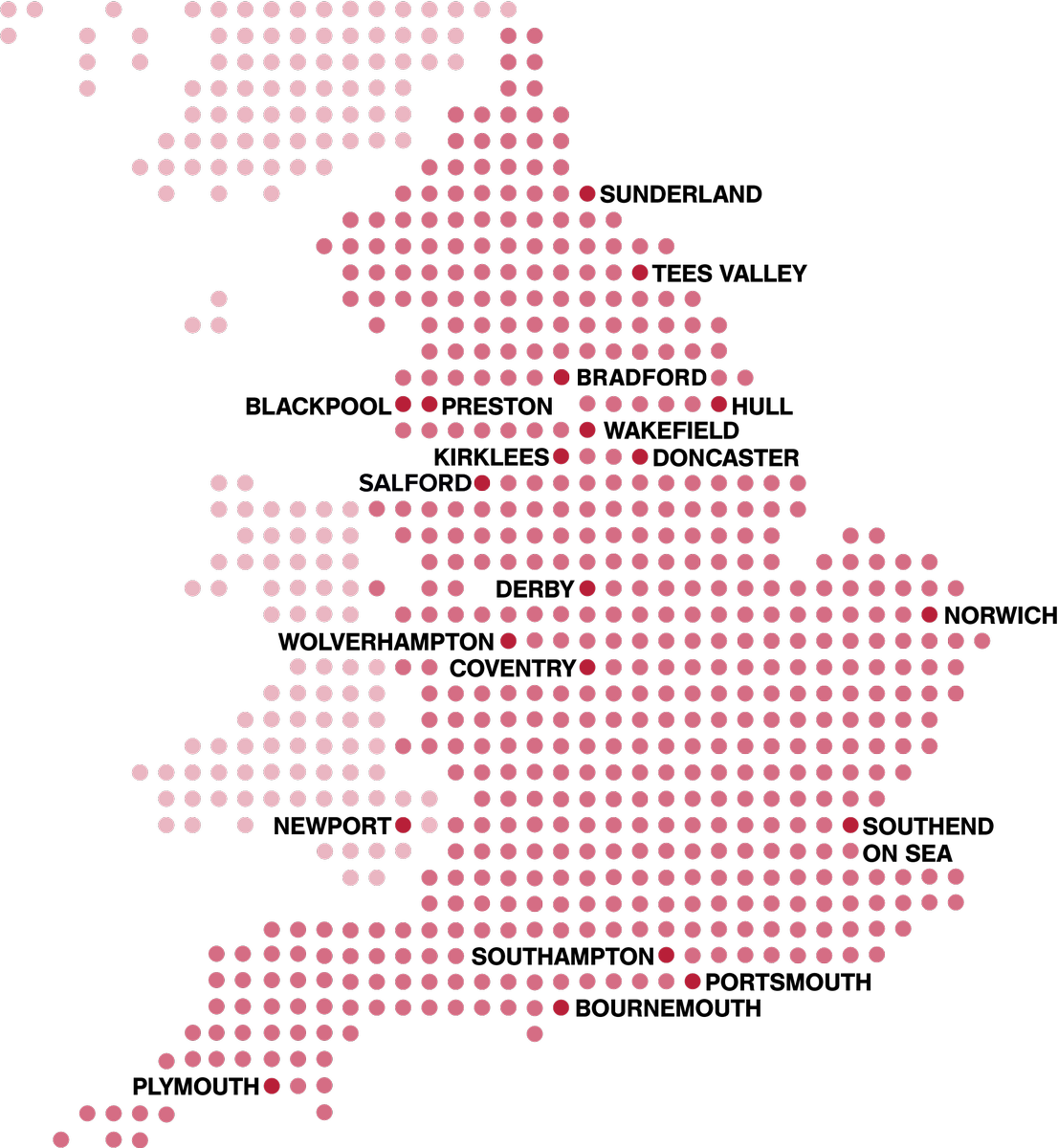 Download Key Cities On Twitter - Map PNG Image with No Background ...