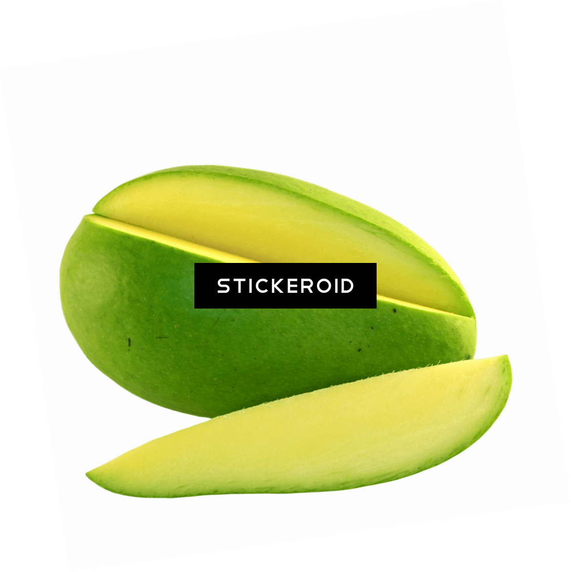 Download Green Mango Slice - Saba Banana PNG Image with No Background ...