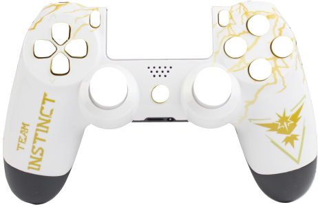 Download Teaminstinct - Clear Ps4 Controller Shell PNG Image with No ...