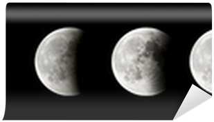 Poster: Tafreshi's Partial Phase Of A Lunar Eclipse - Free Transparent ...