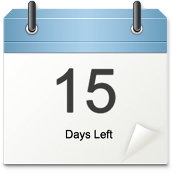 Countdown Widget On The Mac App Store - Calendar Countdown 15 Days ...