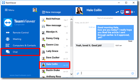 Download Video Call Snapshot 3 Png - Teamviewer Video Call PNG Image ...