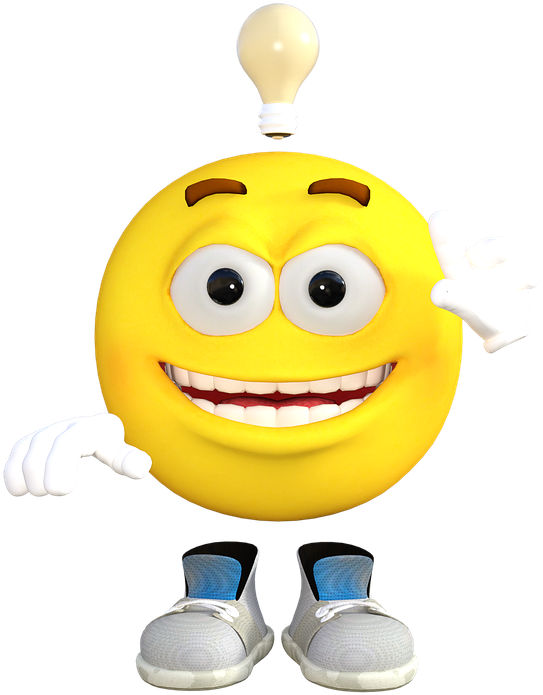 Download Idea, Emoticon, Emoji, Expression, Face, Smile, Funny - Brainy ...
