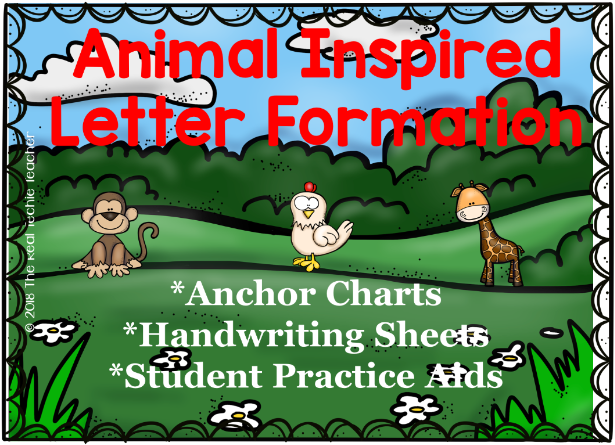 Download Giraffe,monkey, Chicken Letter Formation By Mscoles86 - Stop ...