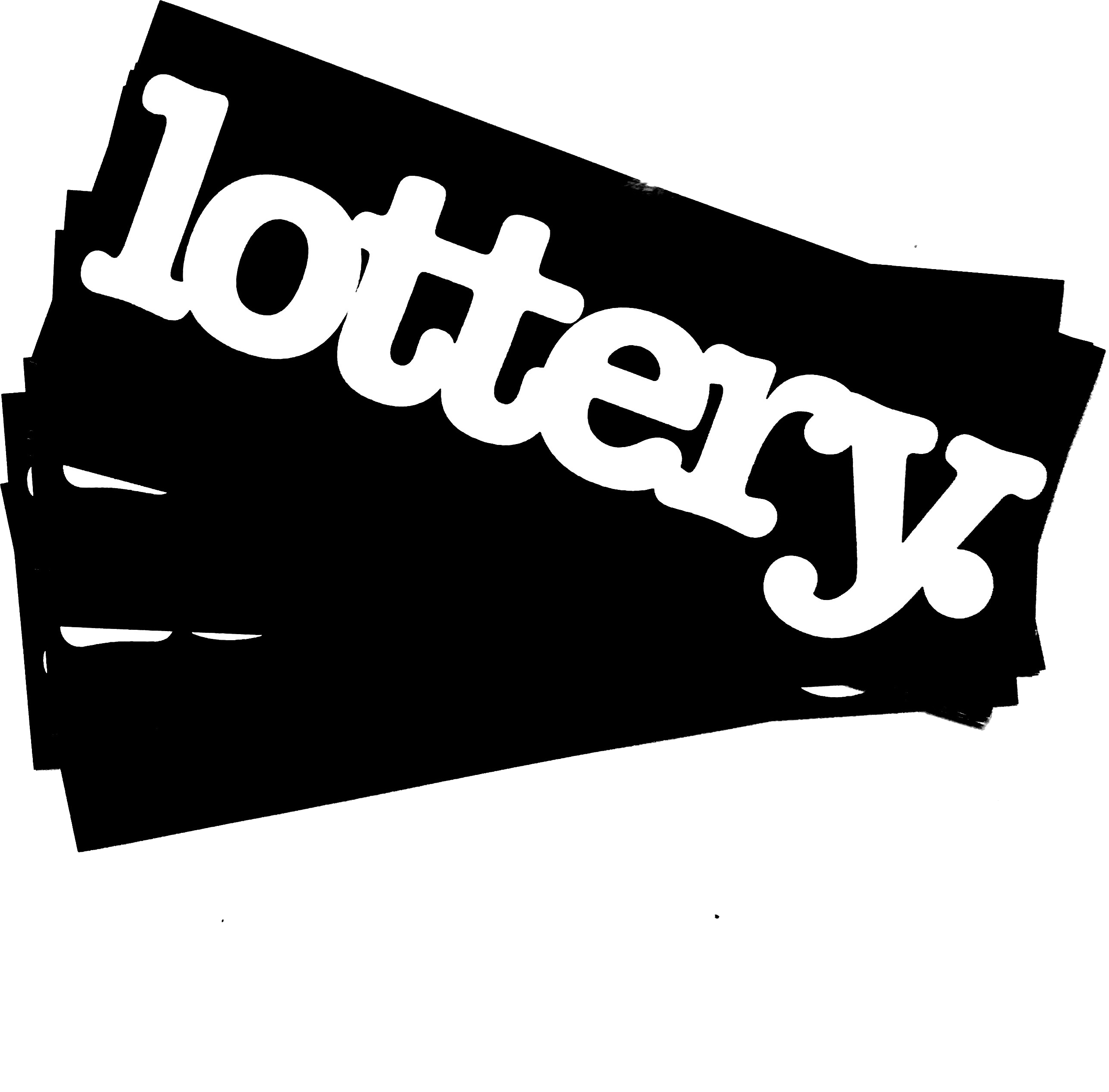Download Lottery Typewriter Sticker - Calligraphy PNG Image with No ...