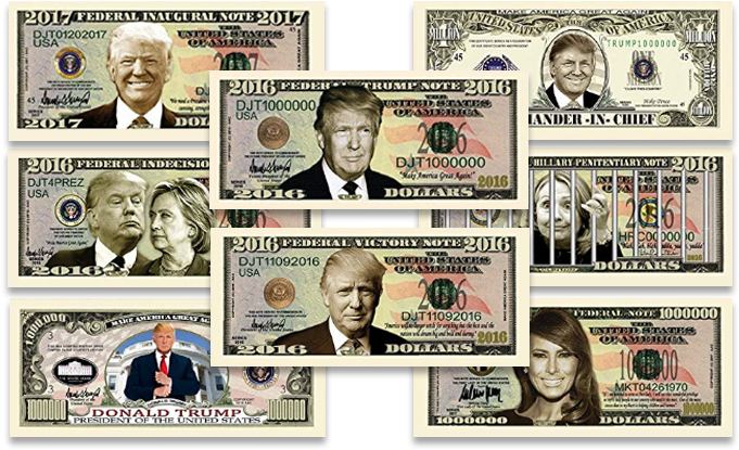 Download Collector's Edition Bundle - Set Of 100 - Donald Trump 2016 ...