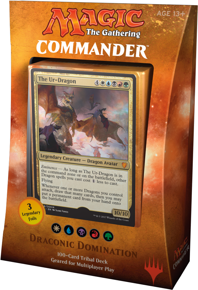 Download Mtg Commander 2017 Dragon PNG Image with No Background ...
