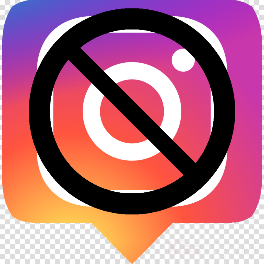 Download Download No Instagram Clipart Social Media Instagram - Clip ...