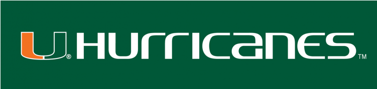 Download Miami Hurricanes Iron Ons - Miami Hurricanes Font PNG Image ...