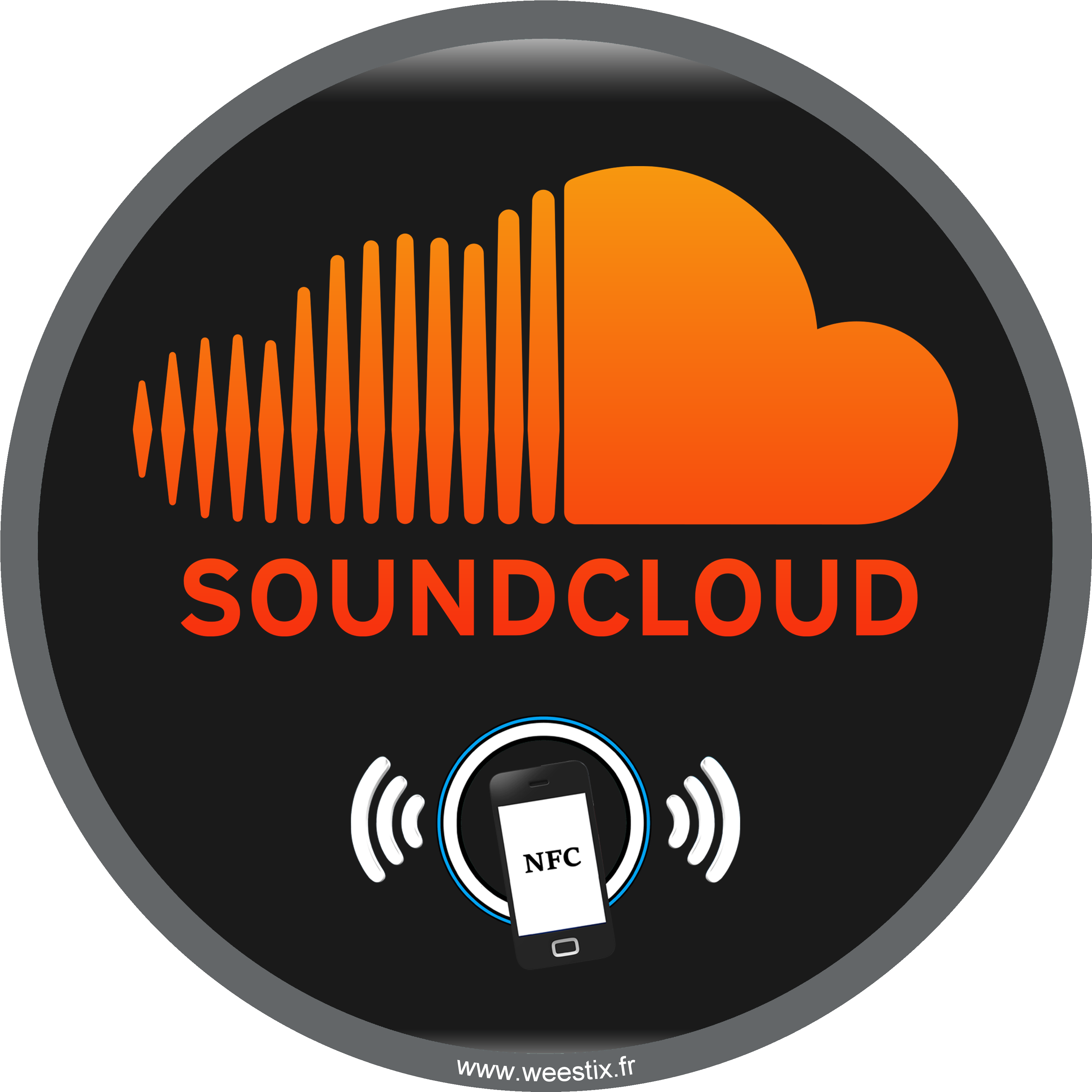 Download 2 Attachments - Follow Me On Soundcloud PNG Image with No ...