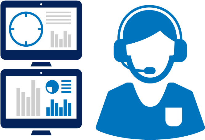 Download Management - Control Room Operator Icon PNG Image with No ...
