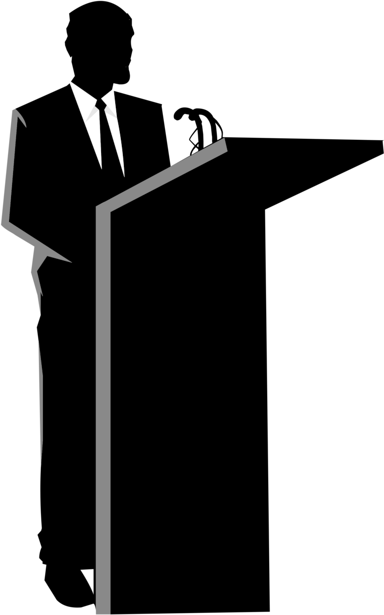 Download Podium - Debates Clipart PNG Image with No Background - PNGkey.com