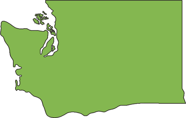 Wa State Outline - Free Transparent PNG Download - PNGkey