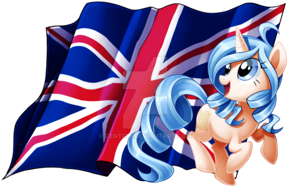 Centchi, British, English, Female, Flag, Mare, Oc, - Digital Art - Free ...