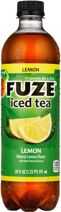 Fuze Iced Tea, Strawberry Red Tea - 20 Fl Oz - Free Transparent PNG ...