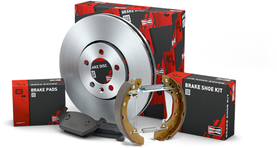Braking Range Main - Champion Brake Pads - Free Transparent PNG ...