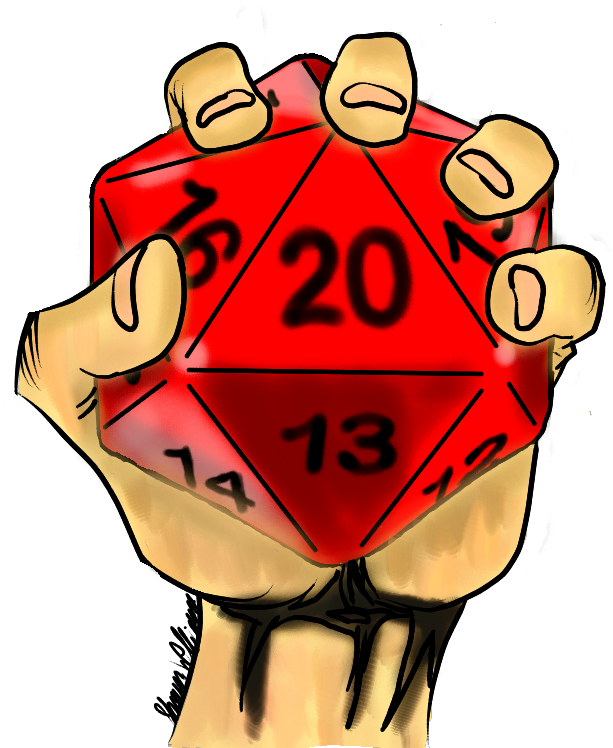D&d Dungeons And Dragons Nat 20 D20 D20system 20 Sided - Human - Free ...