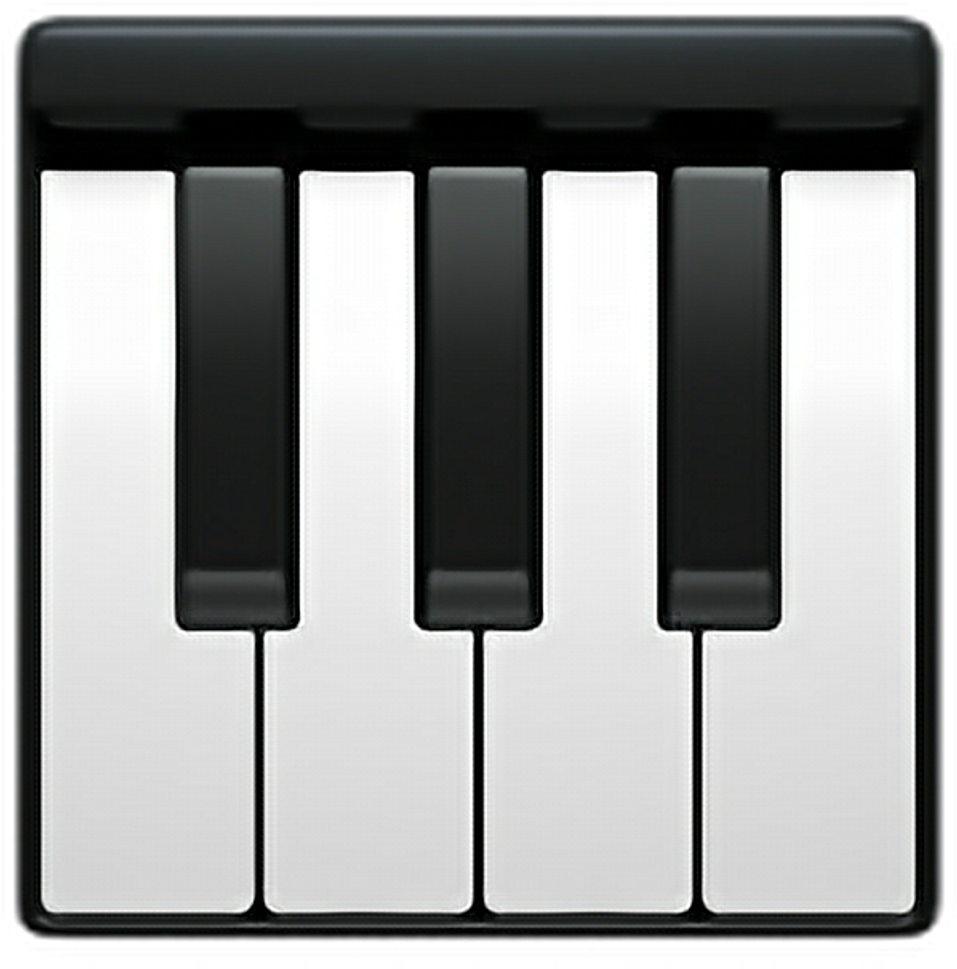 Transparent Background Piano Emoji - Free Transparent PNG Download - PNGkey