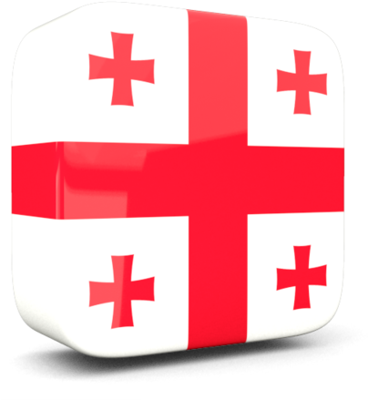 Download Glossy Square Icon 3d - Flag Georgia Png PNG Image with No ...