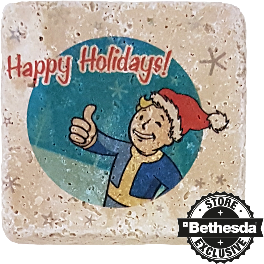 Download Fallout Slab Tab Happy Holidays - Fallout 3 PNG Image with No ...