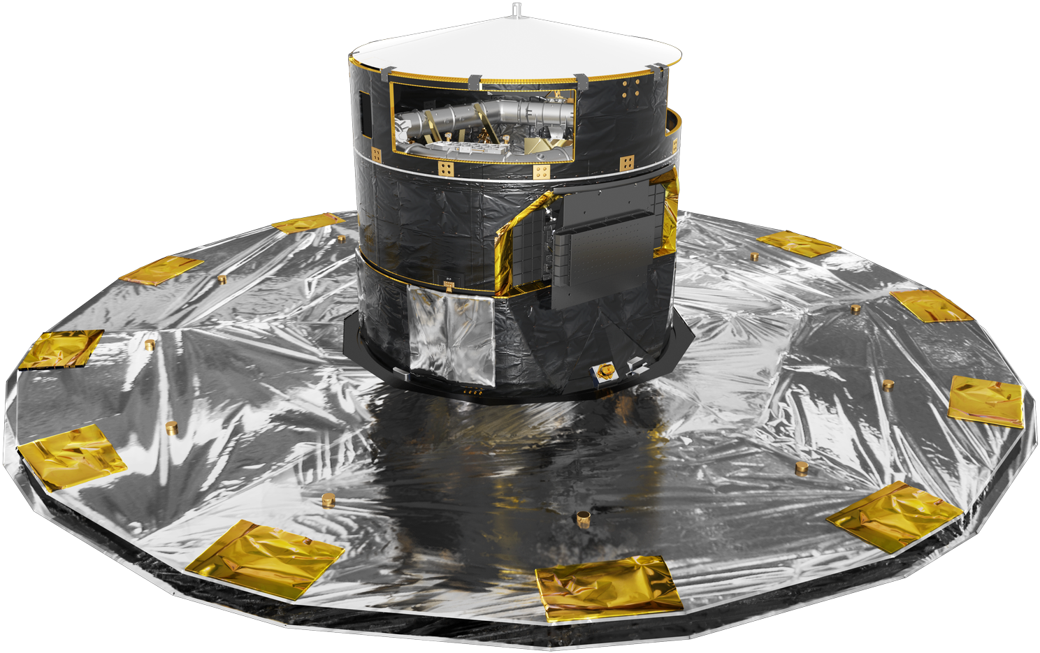 A Version Of This Image With A Transparent Background - Gaia Spacecraft ...
