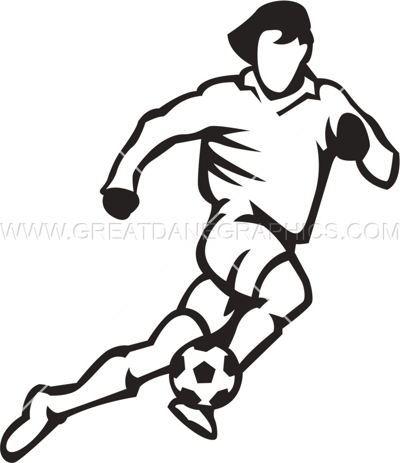 Download Download Soccer Player Drawing Transparent Clipart - Soccer ...