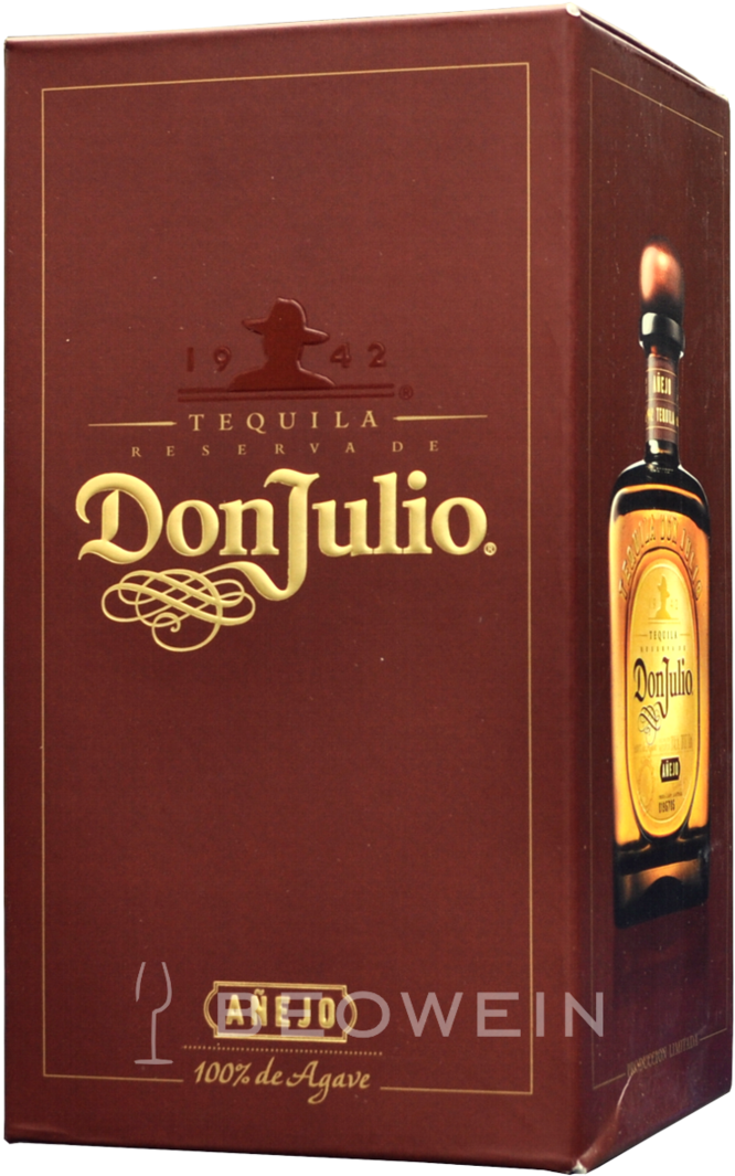 Don Julio Tequila Anejo 0,7 L - Don Julio - Free Transparent PNG ...