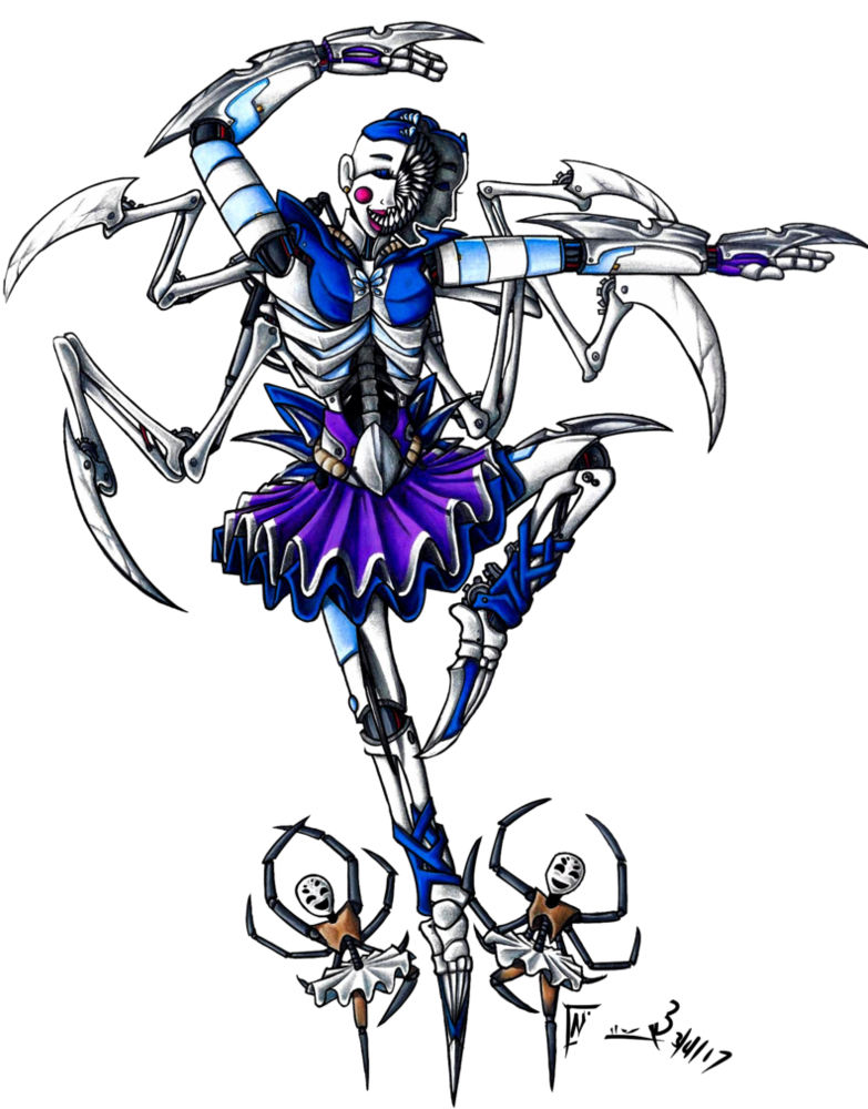 Vector Library Ballora Drawing Pencil - Fnaf Drawkill Ballora - Free ...