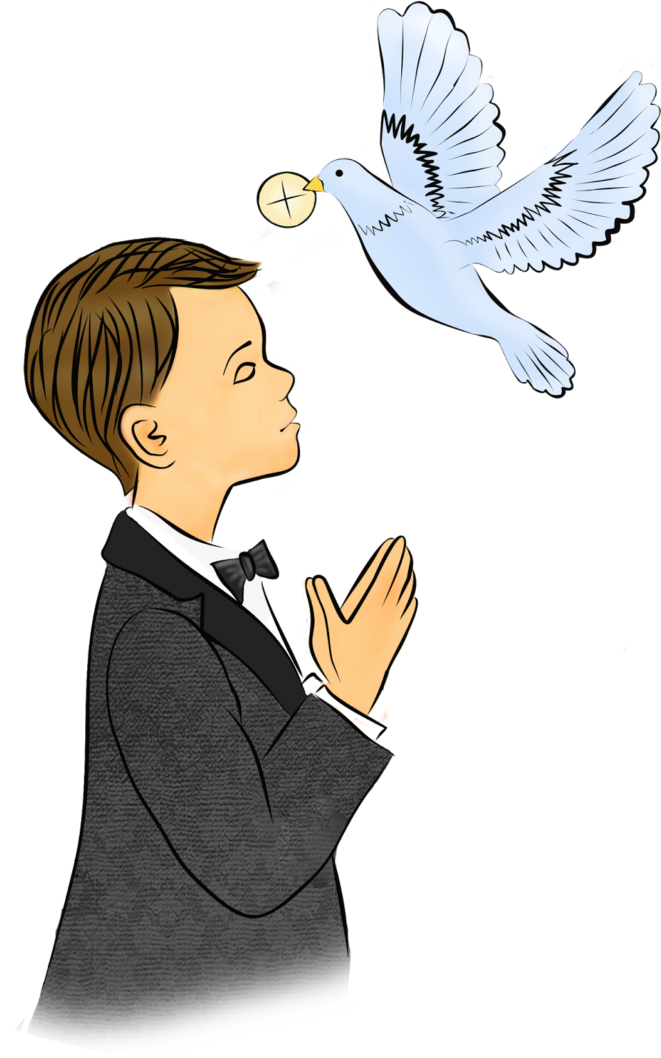 Nio En Su Primera Comunion Png Nia Primera Comunion