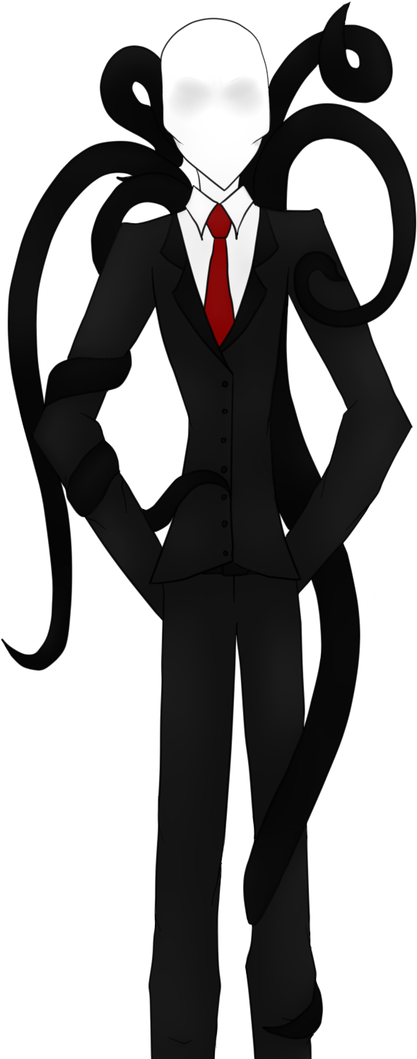 Slenderman Clipart Nice - Slender Man No Background - Free Transparent ...