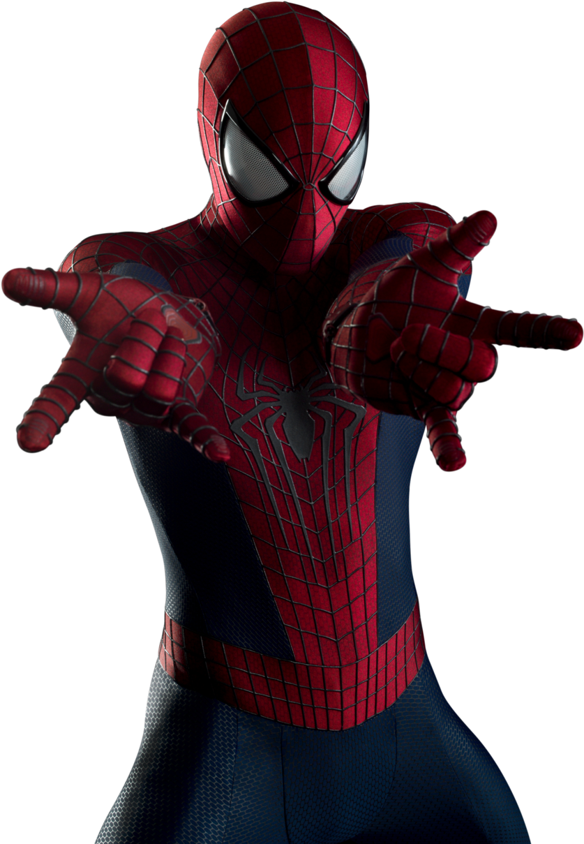 The Amazing Spiderman Png Image - Spider Man Spraying Web - Free ...