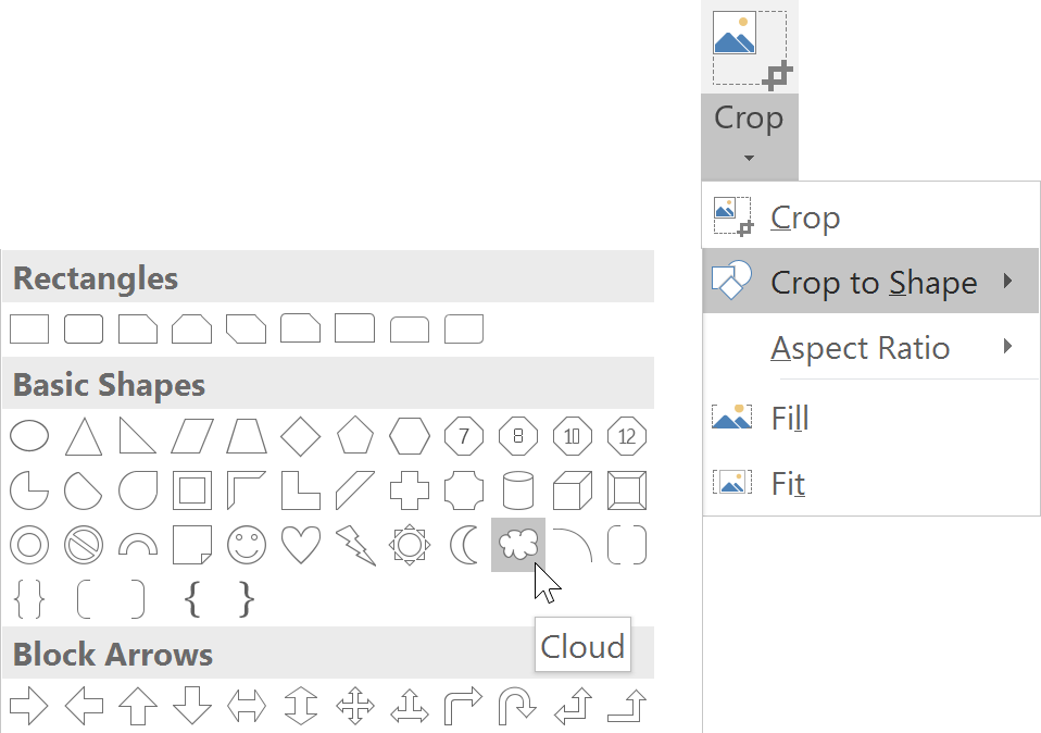 Download For Example, Using Powerpoint's Crop Feature To Crop - User ...