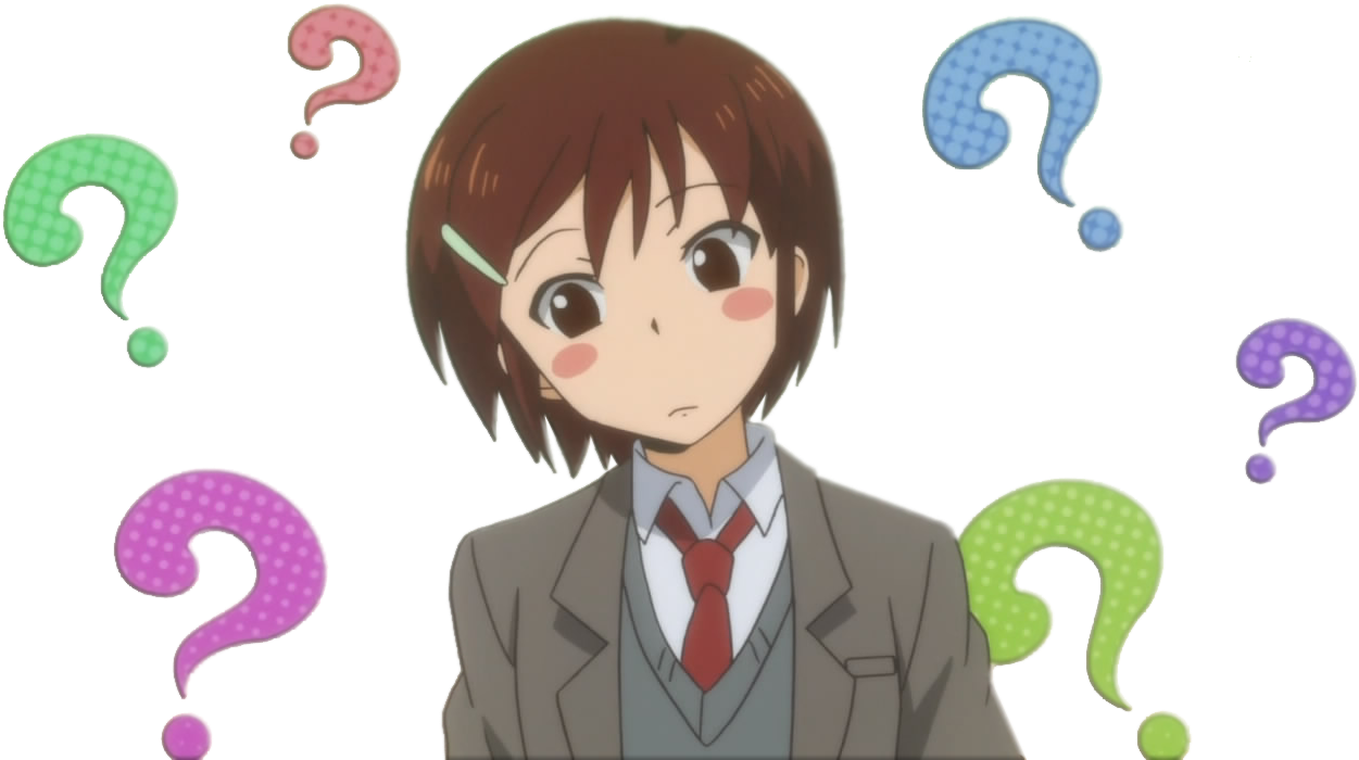 Question Makrs , - Question Mark Anime Png - Free Transparent PNG ...