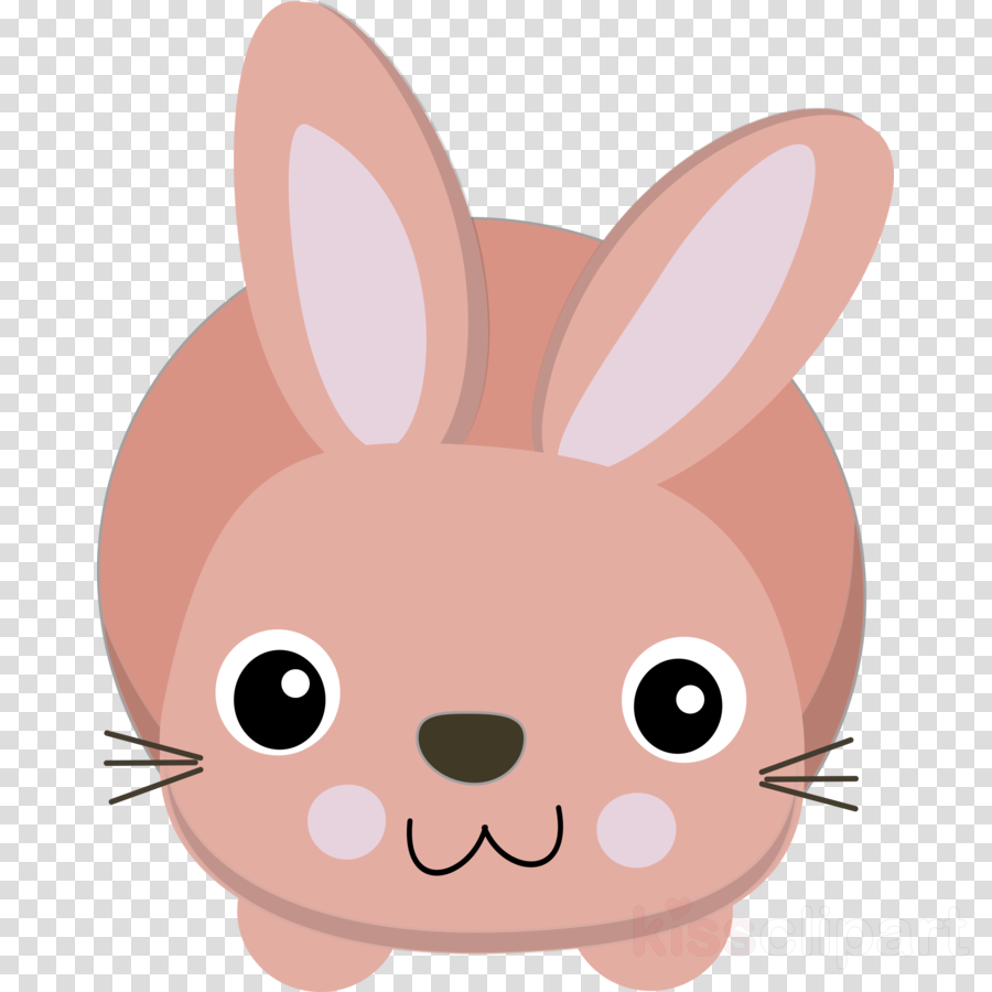Download Cute Bunny Png Clipart Easter Bunny Clip Art - Red Colour PNG ...