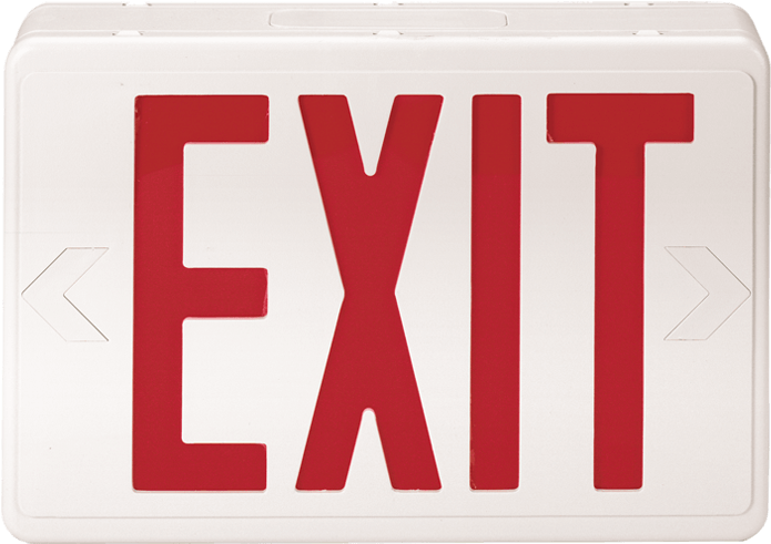 Download Exit Led Ac/dc Only - Exit Sign With Emergency Lights PNG ...