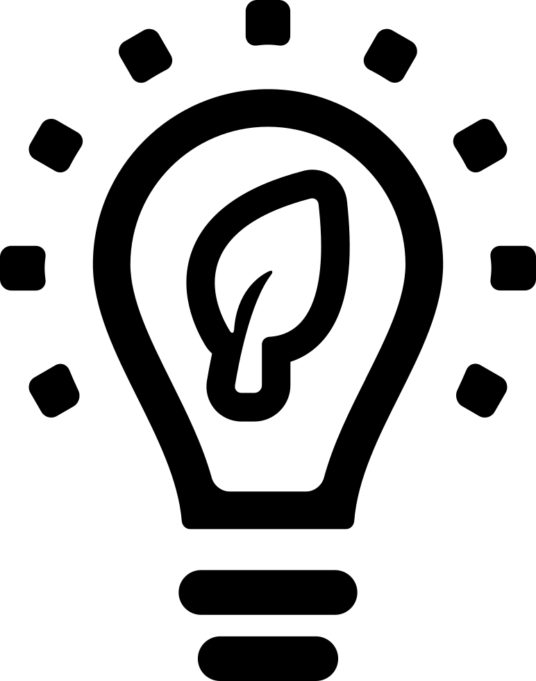 Download Ecological Lightbulb Symbol Comments - Simbolo De Lampada Led ...