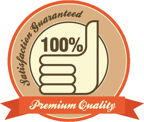 Satisfaction - Free Satisfaction Guaranteed Logo - Free Transparent PNG ...