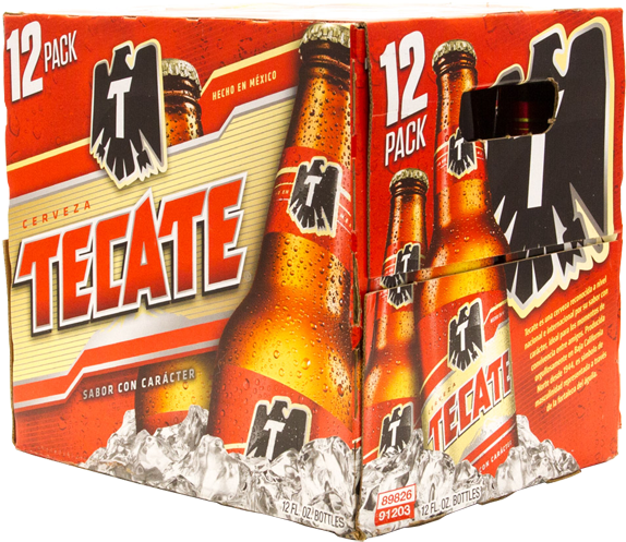 Tecate - Tecate 12 Pack Bottle - Free Transparent PNG Download - PNGkey