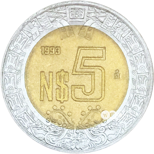 Download 5 Pesos Png - Coin PNG Image with No Background - PNGkey.com