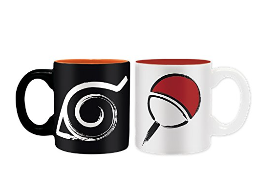Loading Zoom - Naruto Shippuden - Set 2 Mini-mugs - 110 Ml - Konoha ...